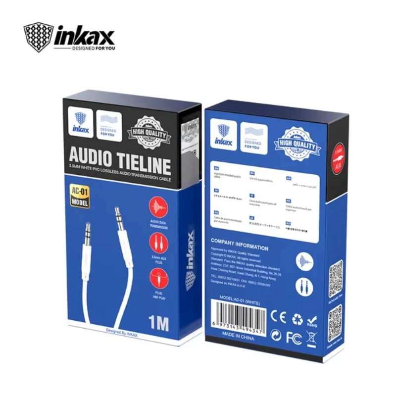 Câble Aux to Aux Inkax AC-01 - Wincomtech Tunisie